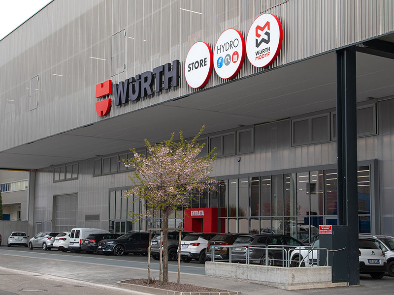 Showroom Wurth-hydro